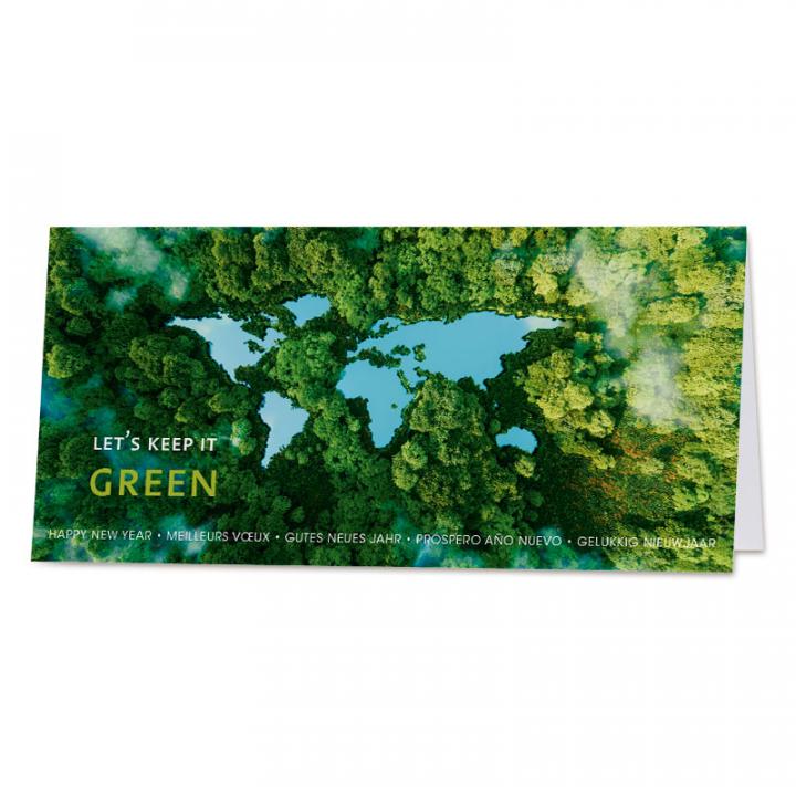 Carte de fin d'année la beauté d'une forêt | Cartes MSF